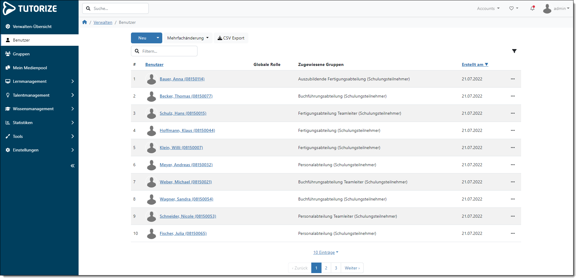 So importieren Sie mehrere Benutzer gleichzeitig in Ihr System | TUTORize